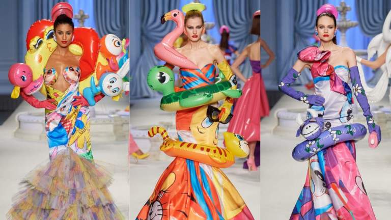 Moschino Spring 2023: Inflatable Couture – Ayerhs Magazine