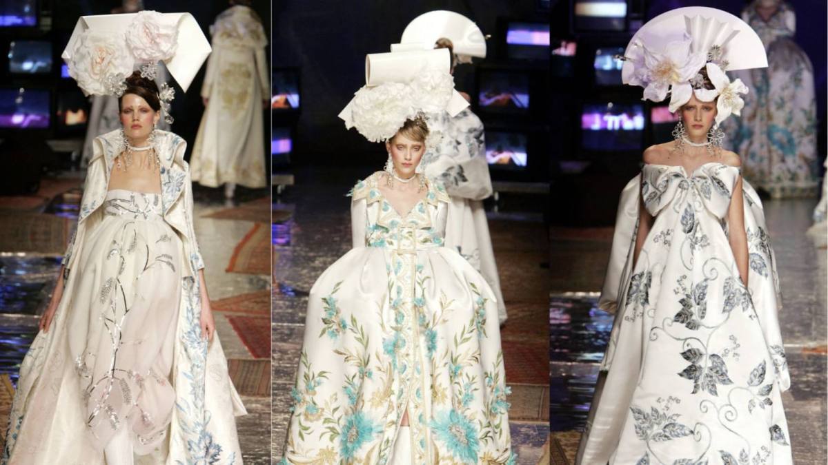 Simple to Regal: Christian Dior Couture Spring 2005 – Ayerhs Magazine
