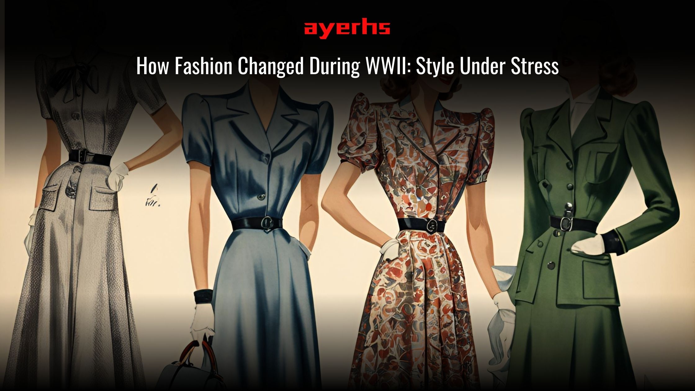 How Fashion Changed During WWII: Style Under Stress – Ayerhs Magazine