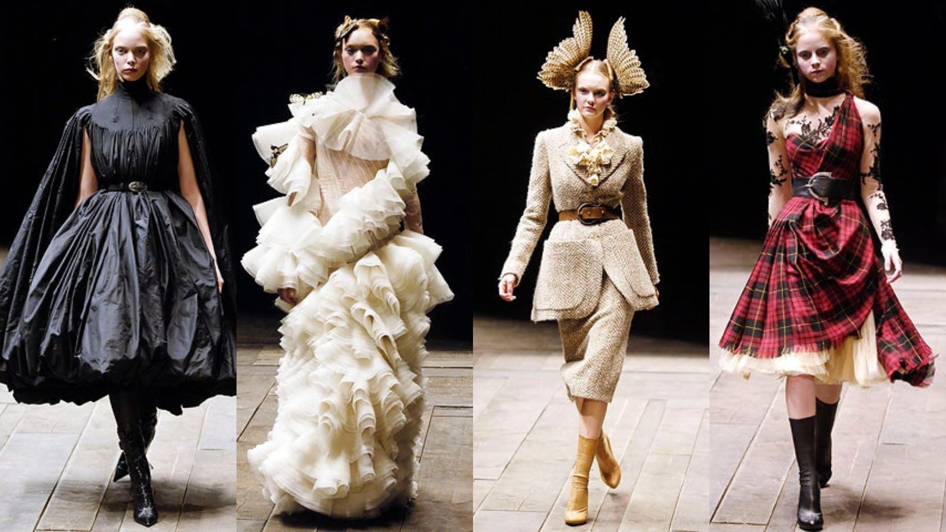 Alexander McQueen Fall 2006 PFW: The Widows of Culloden – Ayerhs Magazine